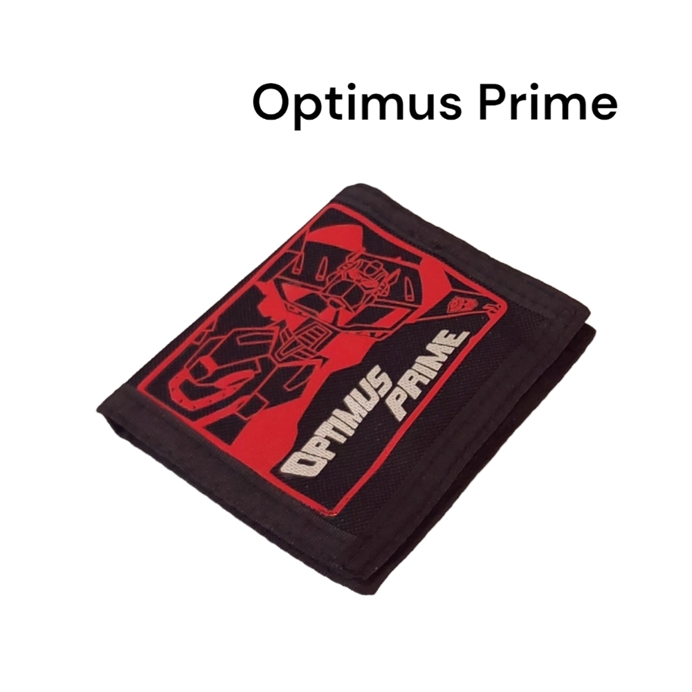 Optimus Prime Transformers Bifold Nylon Wallet - Gem
